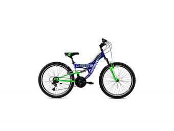 Bicikl Capriolo MTB Ctx 240 24" 18 brzina plavo-zelena (921404-14)