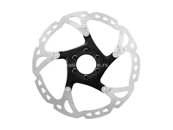 ROTOR DISK KOČNICE SHIMANO SMRT76 DEORE XT M 180MM 6BOLT TYPE INDPACK ESMRT76M2 SHIMANO