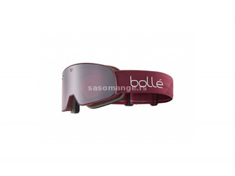 NAOČARE SKI BOLLE NEVADA SMALL garnet matte-vermillon gun