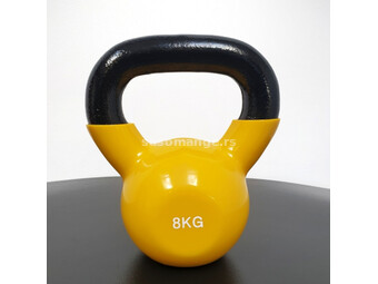 RING Kettlebell 8kg metal vinyl RX DB2174-8