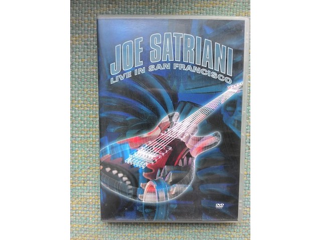 Joe Satriani Live in San Francisco 2 x dvd