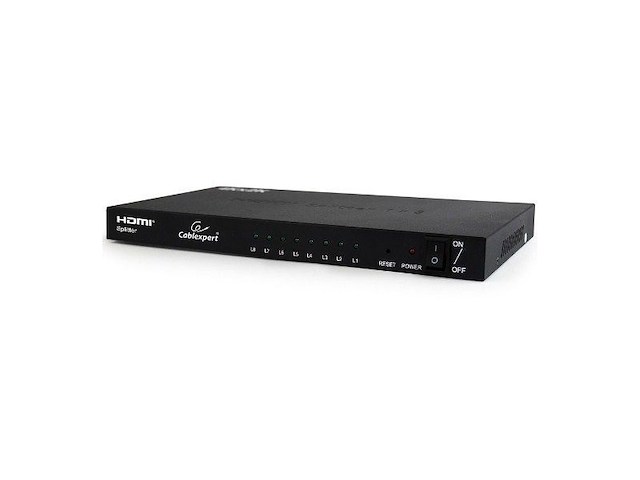 DSP-8PH4-03 Gembird HDMI spliter aktivni, 1 na 8 port-a