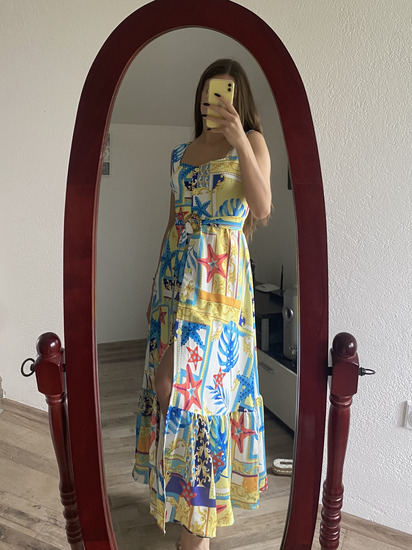 Letnja šarena haljina