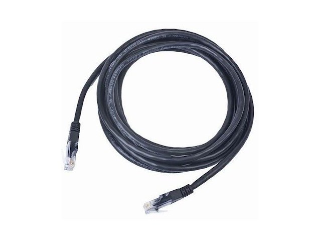 PP12-0.5M/BK Gembird Mrezni kabl, CAT5e UTP Patch cord 0.5m black