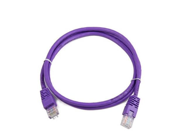 PP12-1M/V Gembird Mrezni kabl, CAT5e UTP Patch cord 1m purple