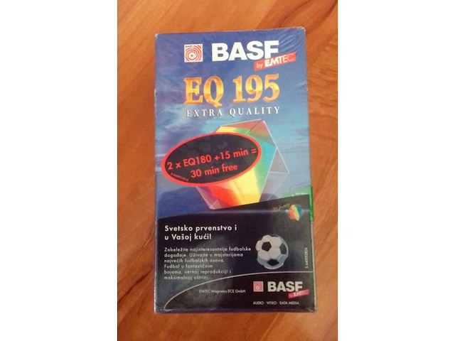 VHS VIDEO KASETE BASF 195