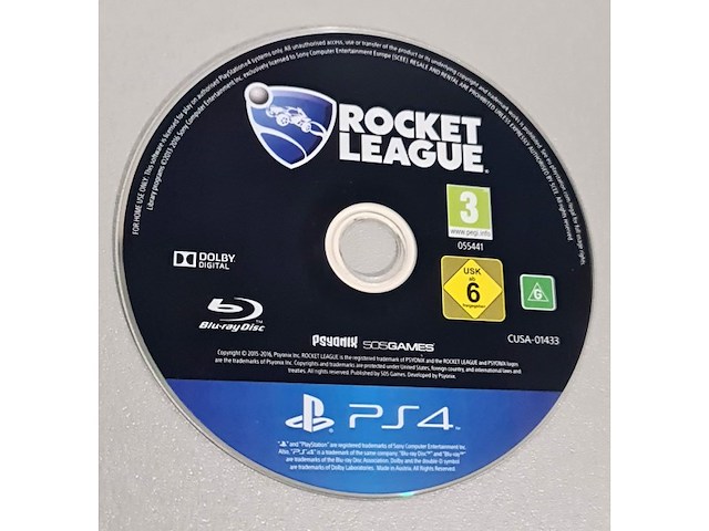 Rocket League   PS4 (samo disk)