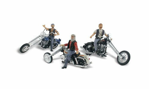 Woodland Scenic AS5554 Motocykle Bad Boys Bikers