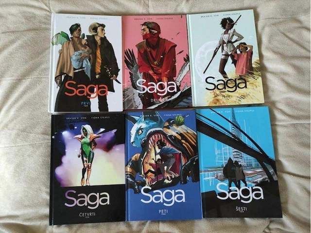 SAGA 1-6, Brajan K, Von Fiona Stejpls