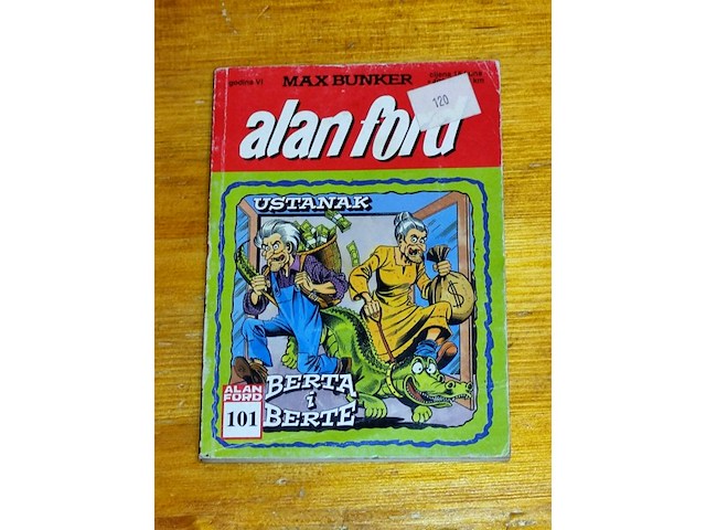 Alan Ford (borgis) 101 - Ustanak Betra i Berte