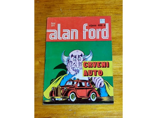 Alan Ford 371 - Crveni auto