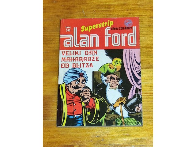 Alan Ford 348 - Veliki Dan Maharadze Od Blitza