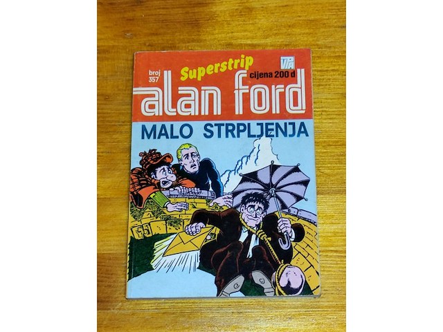 Alan Ford 357 - Malo strpljenja