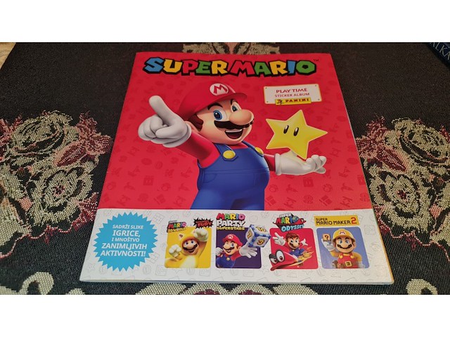 Super Mario , album za sličice , 22 zalepljene