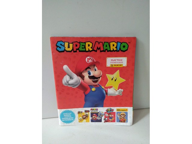 Album za sličice - Super Mario - Prazan