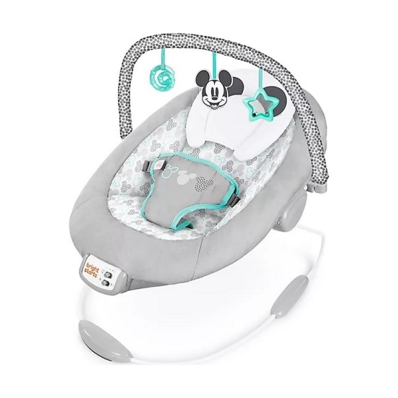 Kids II Bright Starts ležaljka za bebe od 0-9kg Mickey Mouse Cloudscapes