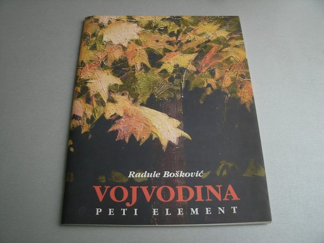 Vojvodina, peti elemenat - Radule Bošković