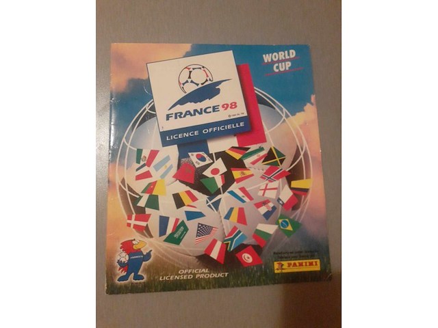 ALBUM FRANCE 98- FRANCUSKA 98- PANINI