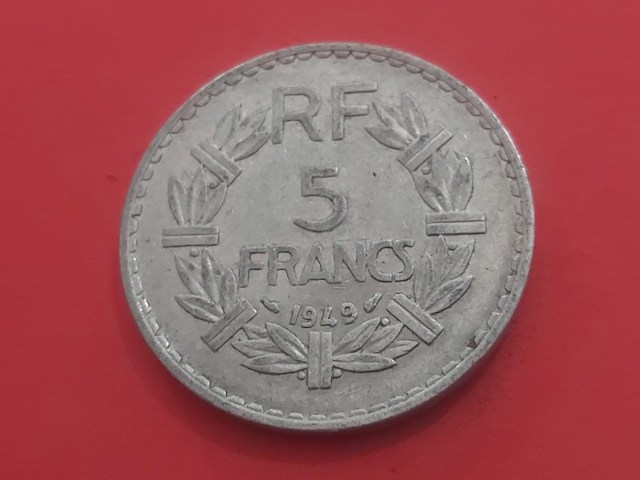 Francuska  - 5 francs 1949 god