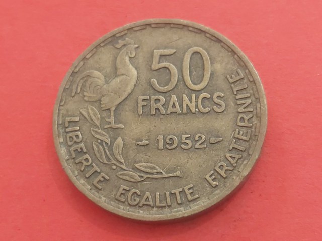 Francuska  - 50 francs 1952 god