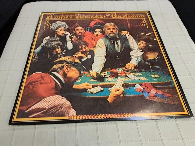 Kenny Rogers- The Gambler, sa posterom (near mint)