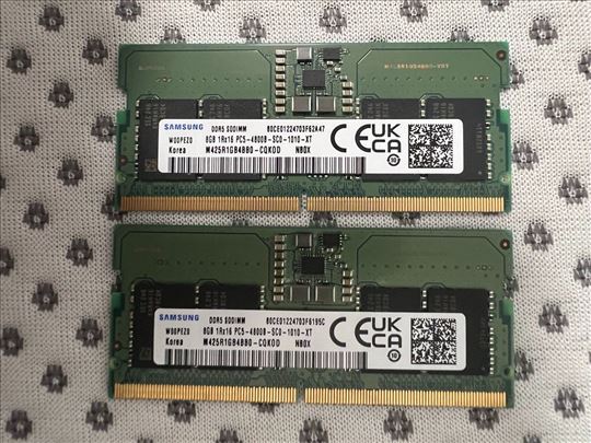 8GB DDR5 RAM PC5 Laptop memorija 4800 MHz SO-DIMM