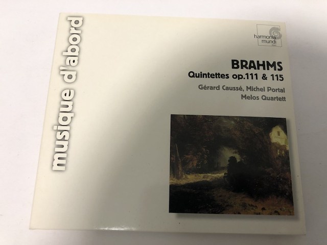 Brahms - Gérard Caussé, Michel Portal, Melos Quartett
