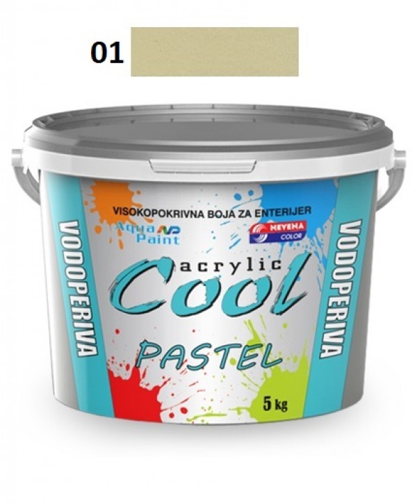 COOL-ACRYLIC PASTEL-01, 5 kg