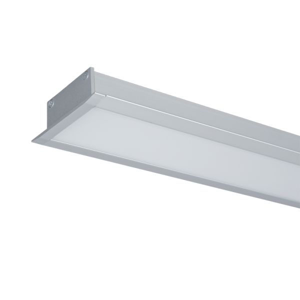 LED PROFIL ZA UGRADNU MONTAŽU S48 12W 6500K 600MM SIVI