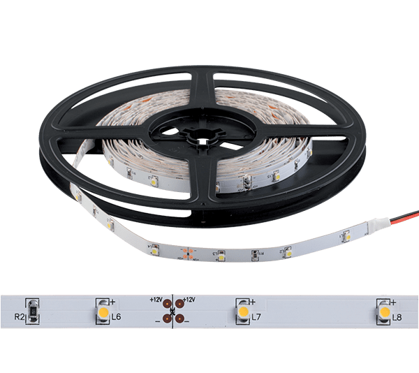 LED ЛЕНТА SMD3528 12VDC 2.4W/m 30pcs/m СИНЯ IP20