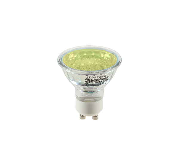 LED20 GU10-ЖЪЛТО,1.5W,230V