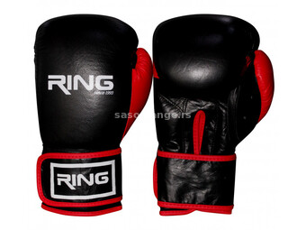 RING rukavice za boks 12 OZ kozne - RS 3211-12 red