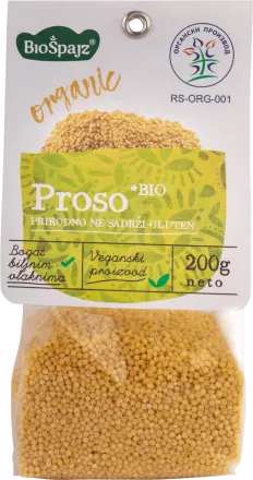 BioŠpajz
Proso, 200 g