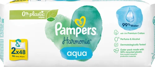 Pampers
aqua baby vlažne maramice, 96 kom