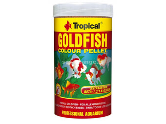 GOLDFISH COLOUR hrana za zlatne ribice za poboljsanje boje riba u obliku peleta 250 ml - 90 g