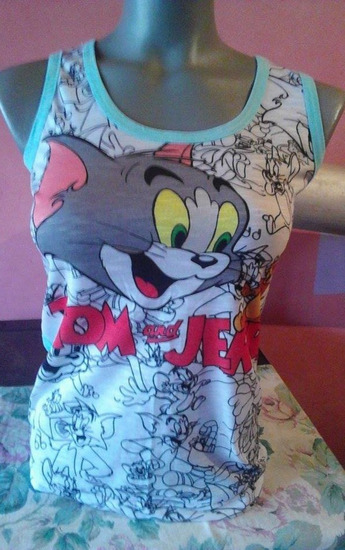 Tom and Jerry majica S/M, Novo!