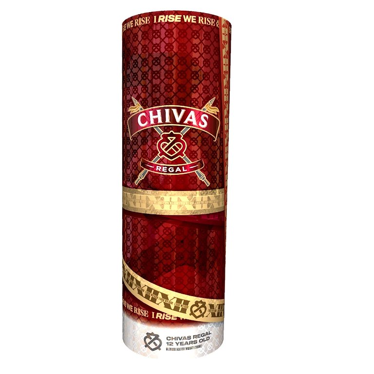 Whiskey Chivas regal tube 0.7l