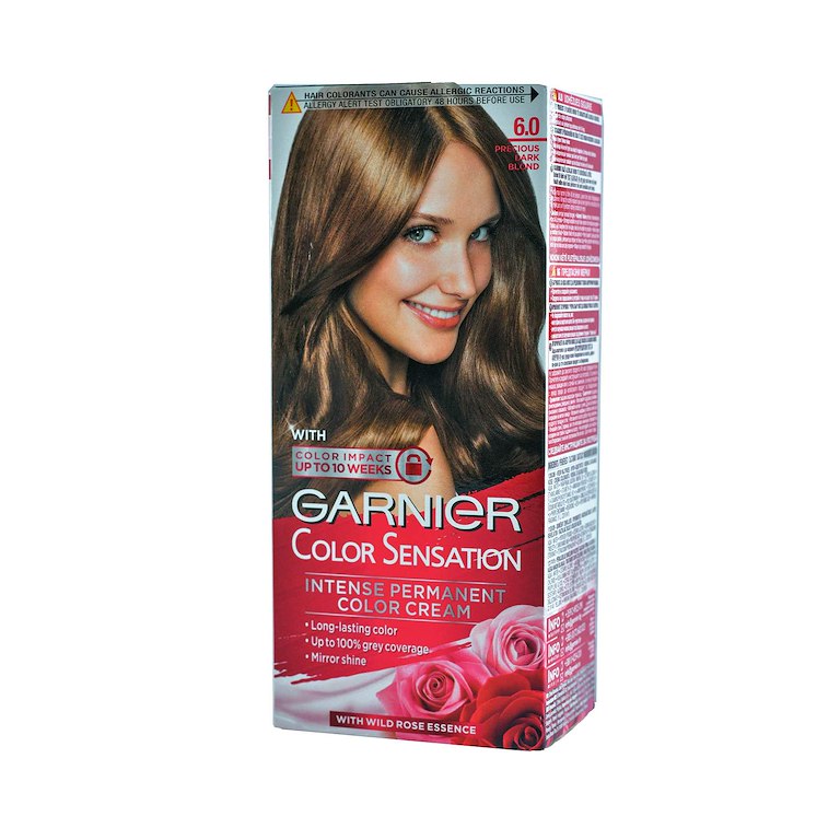 Garnier farba za kosu color sensation 6.0 precious tamno plava 60ml+40ml+10ml