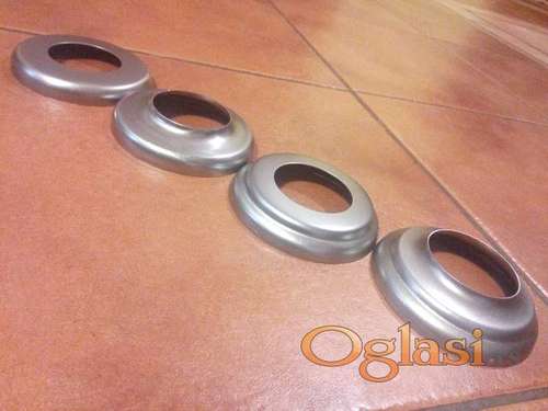 Rozetna fi 40 mm limene metalne , inox (prohrom) i aluminijumske