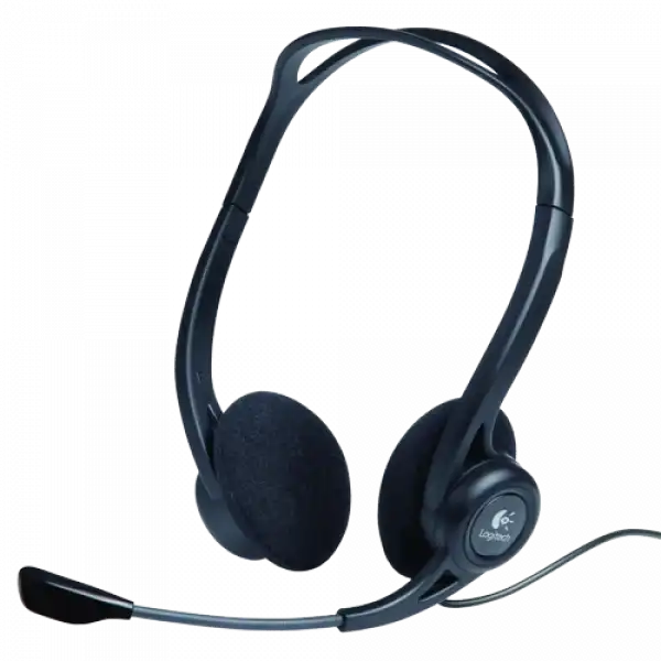 LOGITECH slušalice PC Headset 960 USB (Crne)