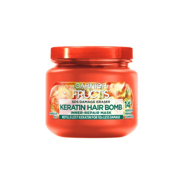 Garnier Fructis SOS Damage Eraser Maska za obnovu oštećene kose, 320 ml