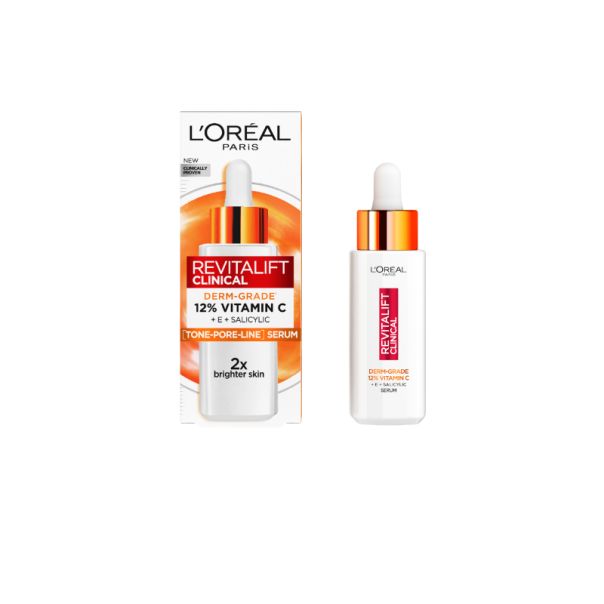 L'Oreal Paris Serum za lice sa 12% čistog vitamina C Revitalift clinical, 30 ml