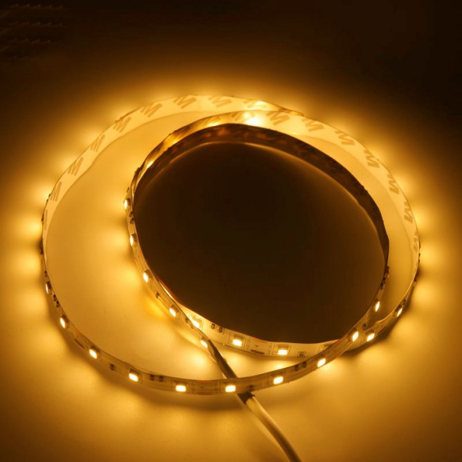 XL LED TRAKA 12V 6W/M 2300K AMBER IP20 (3528-60, 5M, 8MM)