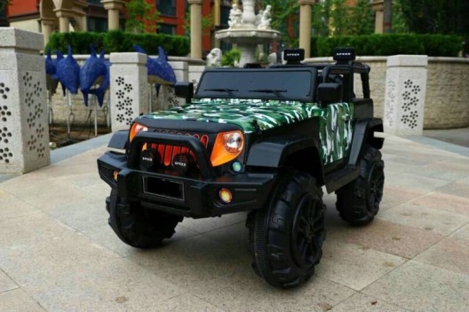 Military jeep dvosed - Zelena