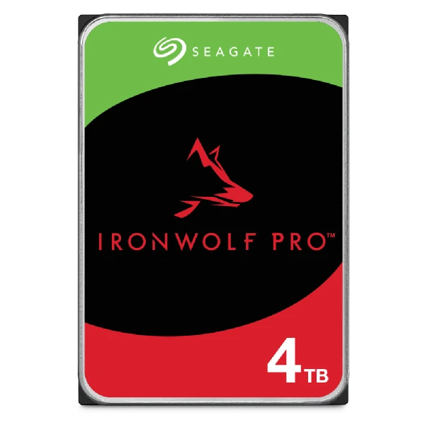 Seagate 3.5" 4TB SATA III Ironwolf pro NAS (ST4000NT001) hard disk