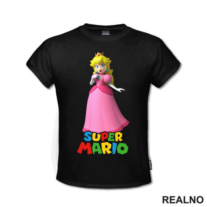 PRINCEZA BRESKVICA - PRINCESS PEACH - SUPER MARIO - MAJICA