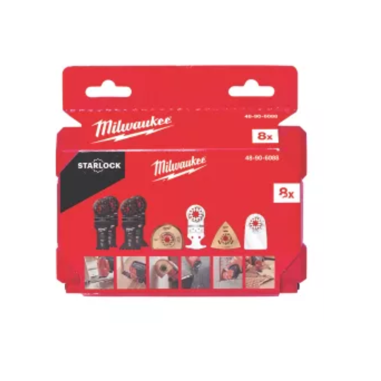 Milwaukee Set pribora za višenamenski alat, 8/1, 48906088