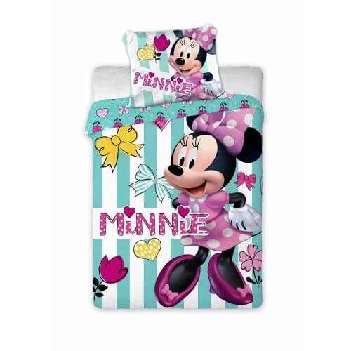 Posteljina za bebe Minnie Mouse 100×135+40x60cm – 5907750554454