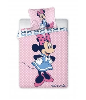 Posteljina za bebe Minnie 100×135+40x60cm – 5907750577118