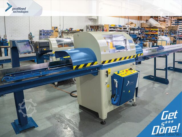 Potpuno automatski optimizator testera 7.5m
ProfiFeed Technologies A700 Fully Automatic Mitre Aluminium Saw